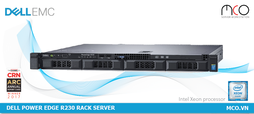 Máy chủ Dell PowerEdge PE R230 Chassis 8x3.5 | Chuyên Server Dell ...