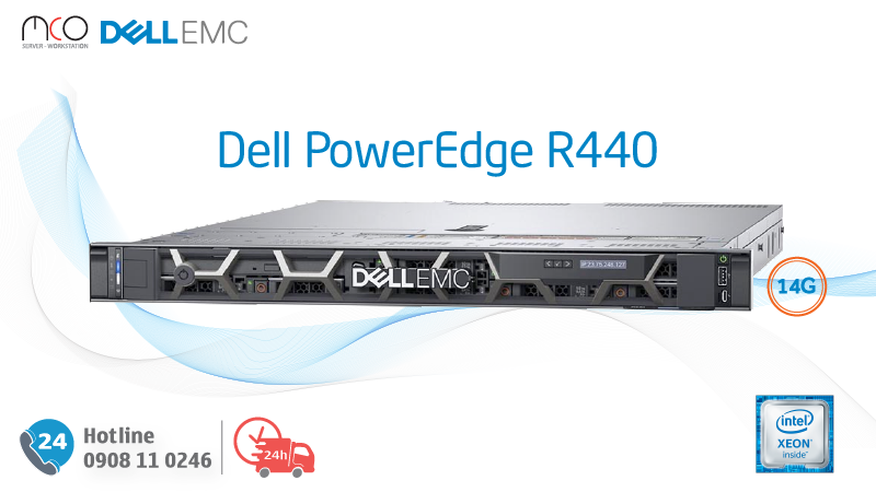 Máy chủ Dell PowerEdge R440 Chassis 4x3.5 | mco.vn chuyên cung cấp máy ...